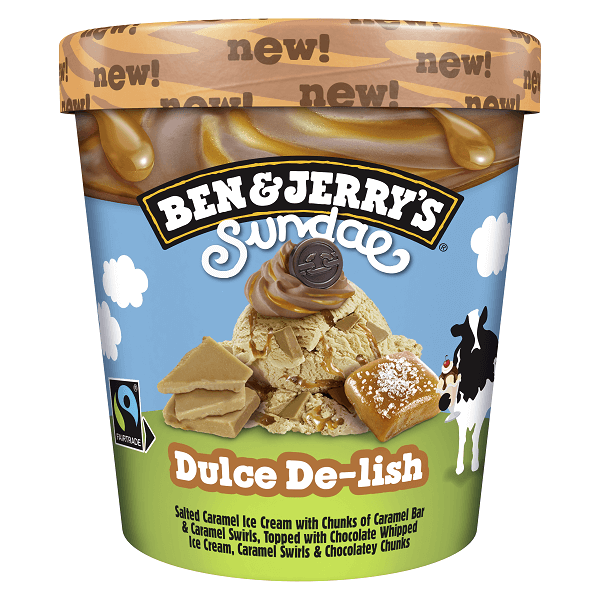 Ben & Jerry's - Dulce-Delish Sundae 8 x 427ml - IJsExpress